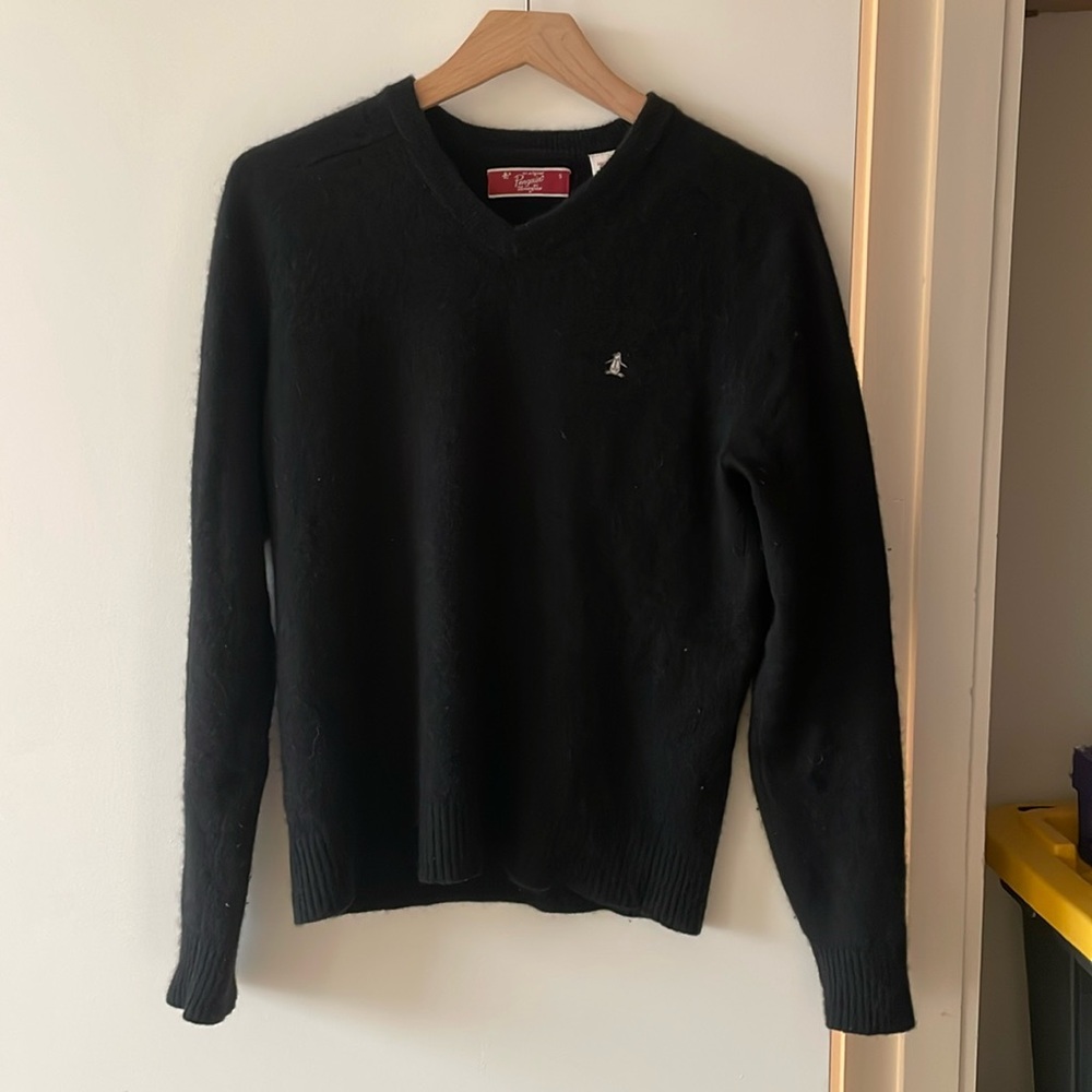 100% Cashmere Penguin Sweater (Heritage Logo) - Gem